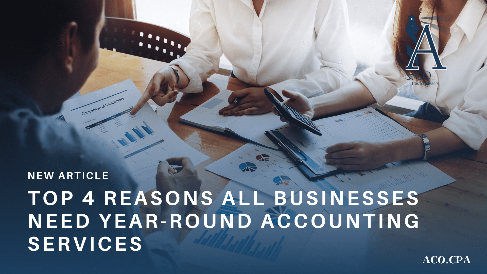 Top 4 Reasons All Businesses Need Year-Round Accounting Services – ACO CPA